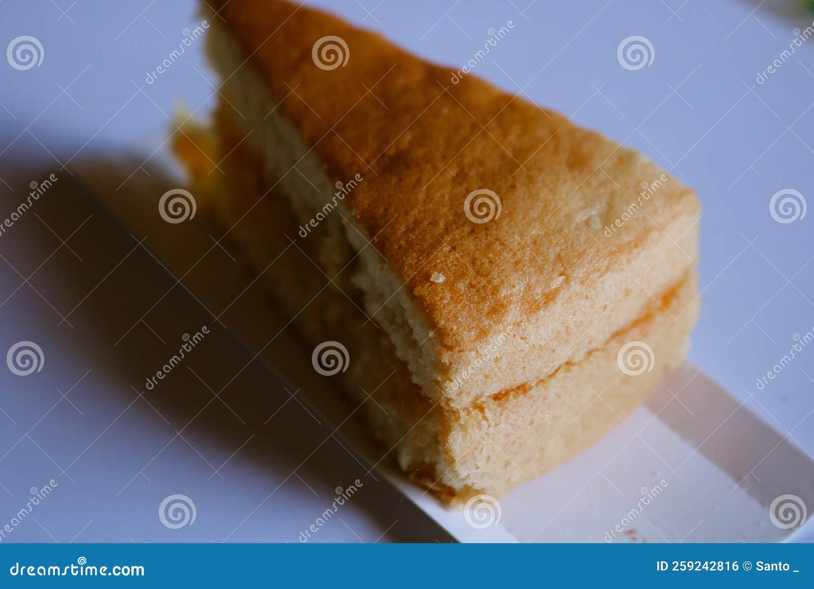 Trozo De Tarta De Queso Casera Foto de archivo - Imagen de fresco ...