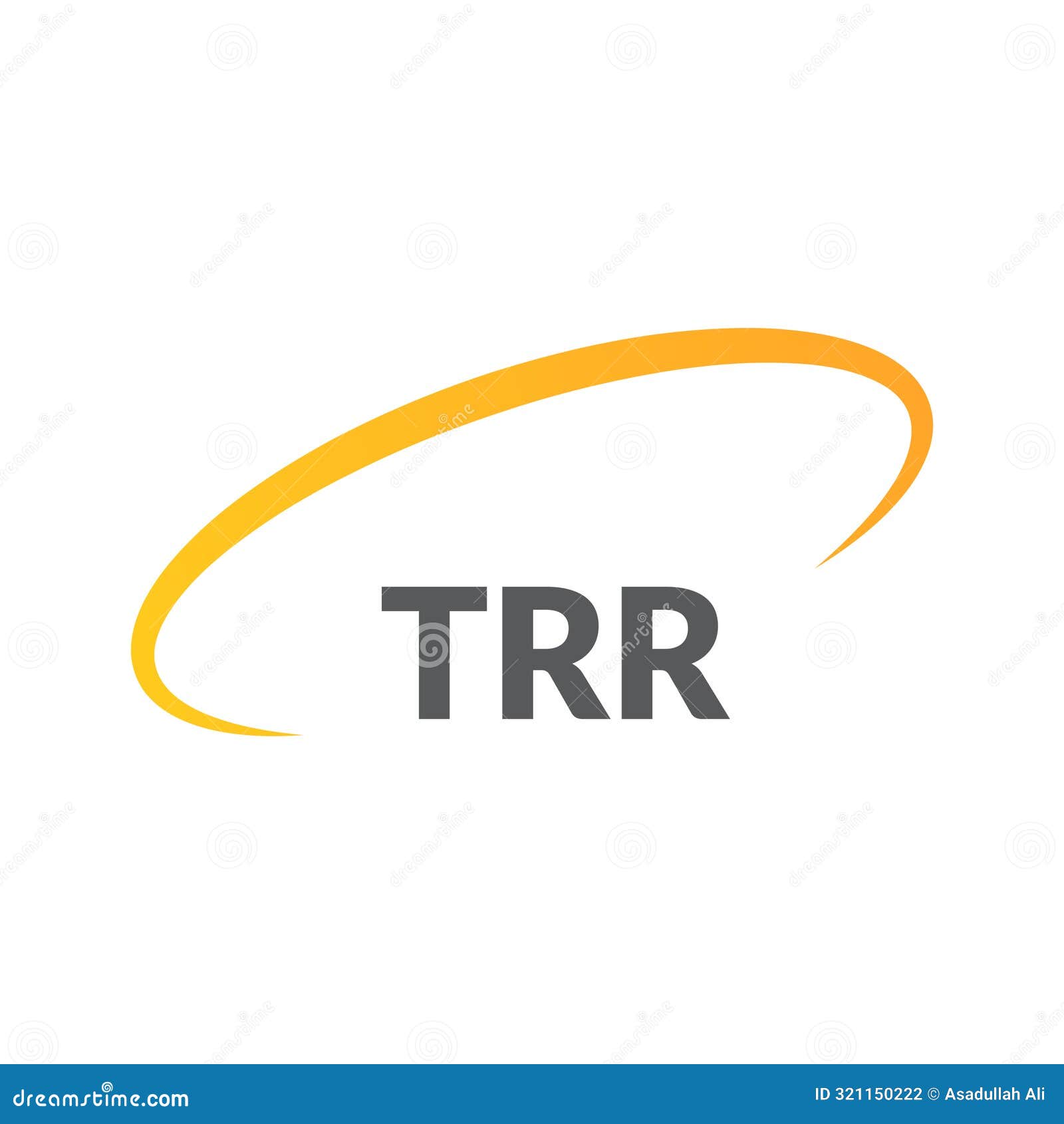 TRR Letter Logo Design on White Background. Creative Modern TRR Letter ...