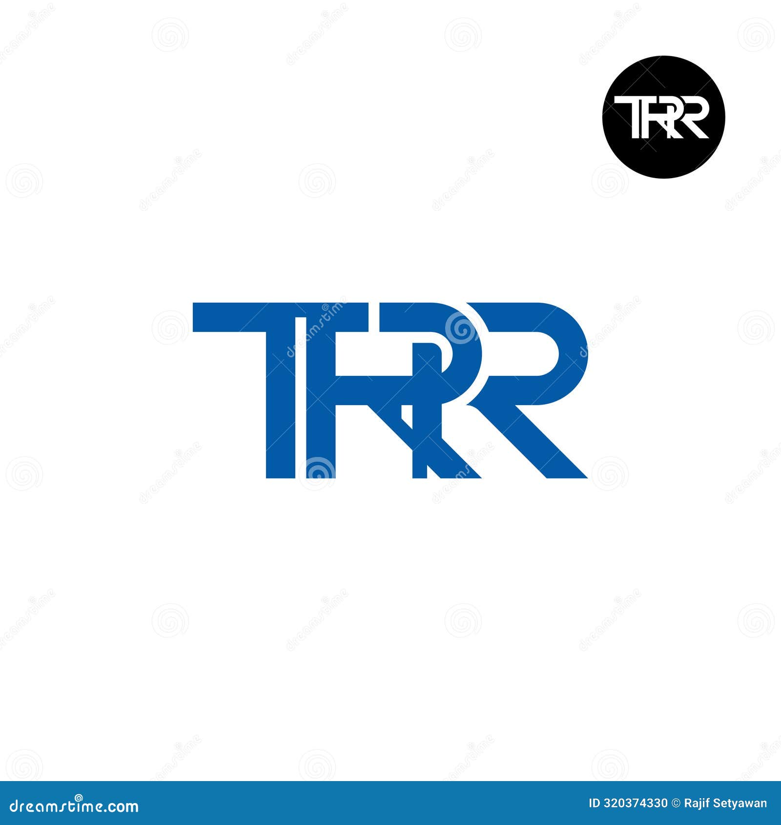 TRR Logo Letter Monogram Design Stock Vector - Illustration of designs ...