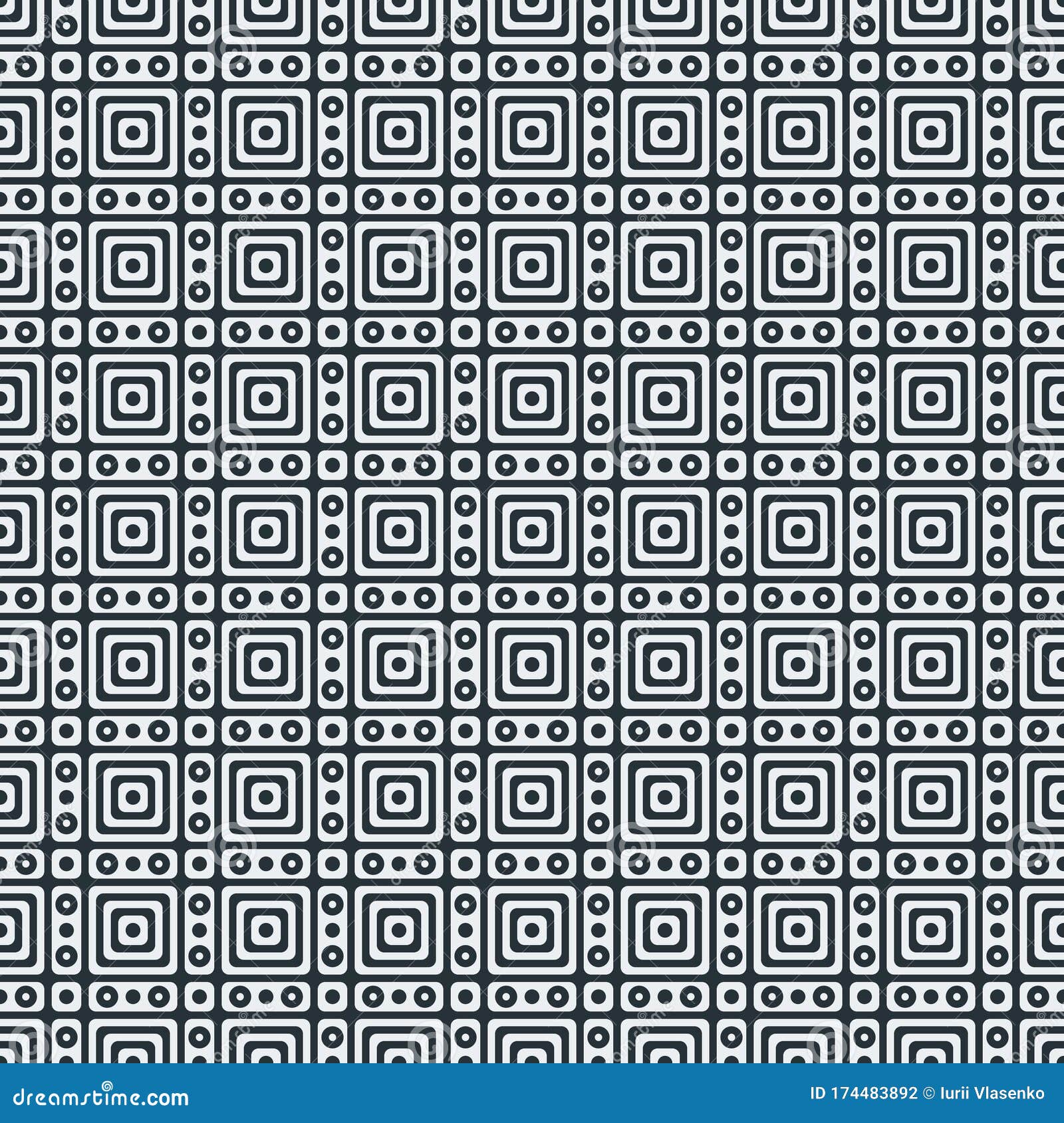 Truchet Motif Pattern Generative Tile Art Background Illustration Stock ...