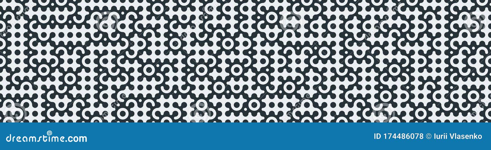 Truchet Random Pattern Generative Tile Art Background Illustration ...