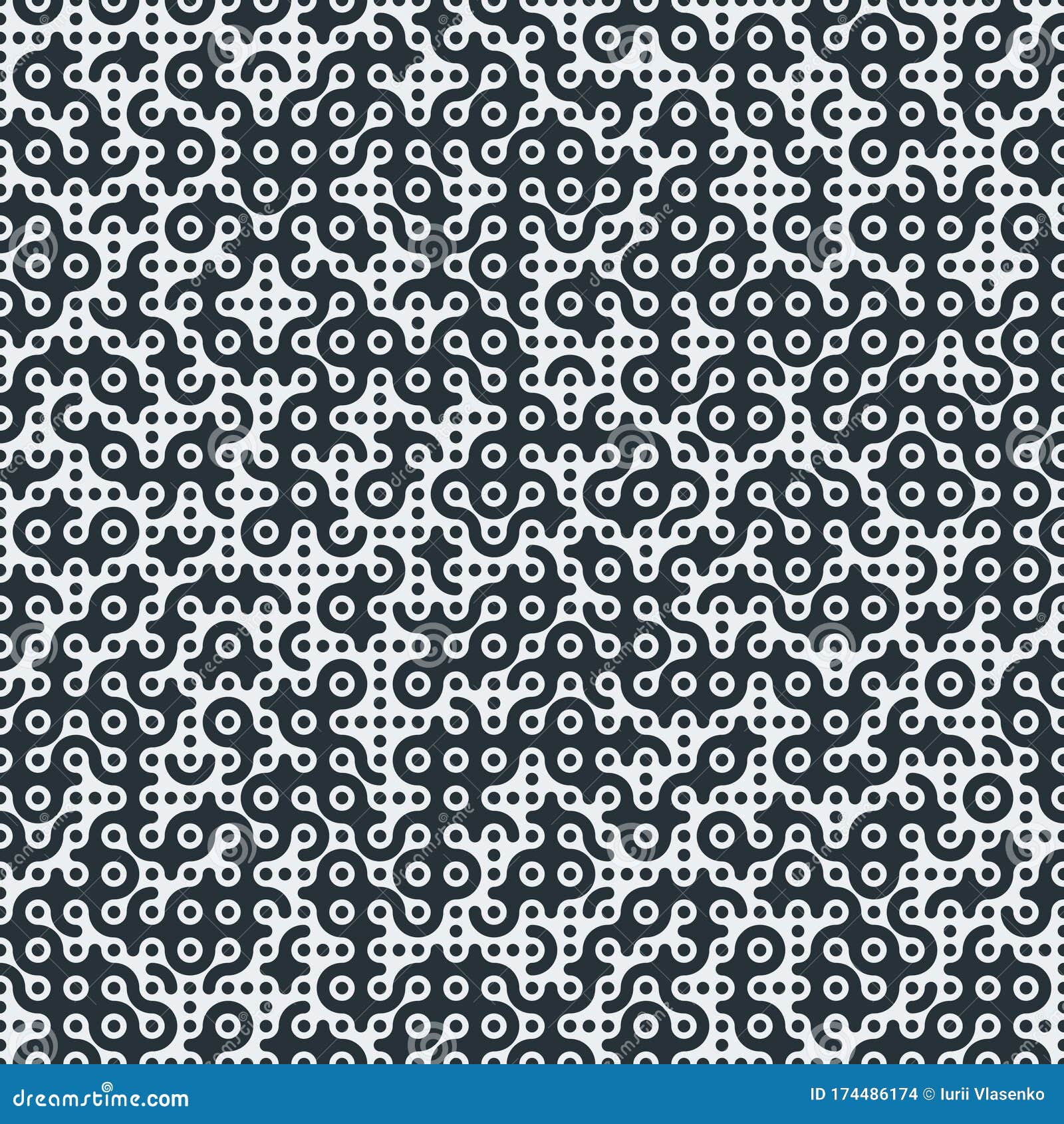 Truchet Random Pattern Generative Tile Art Background Illustration ...