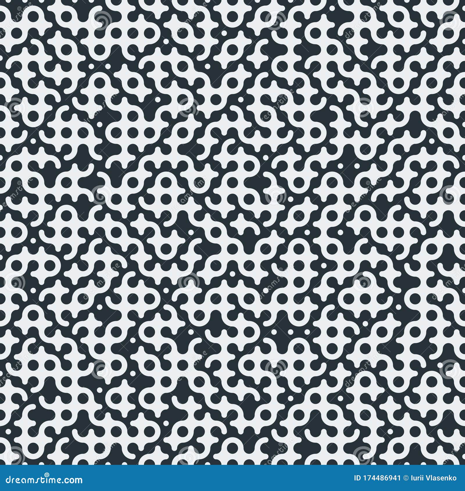 Truchet Random Pattern Generative Tile Art Background Illustration ...
