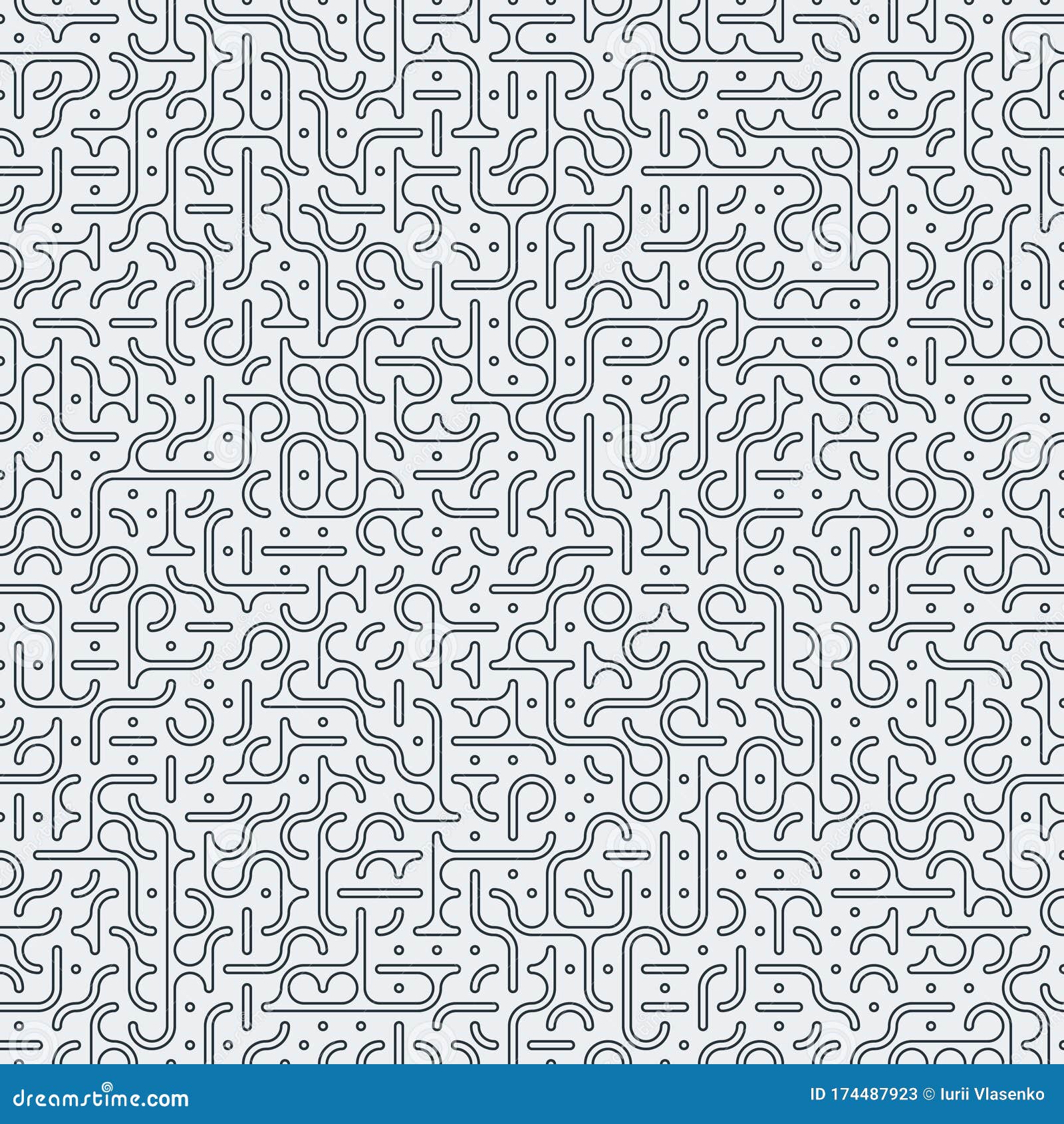 Truchet Random Pattern Generative Tile Art Background Illustration ...