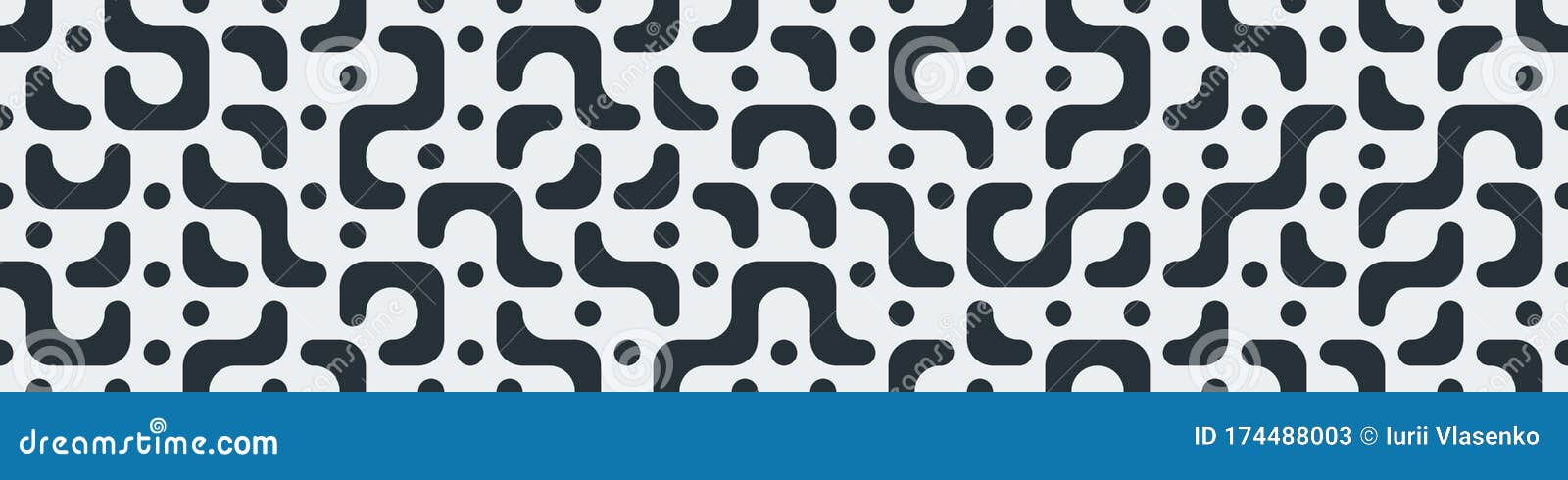 Truchet Random Pattern Generative Tile Art Background Illustration ...