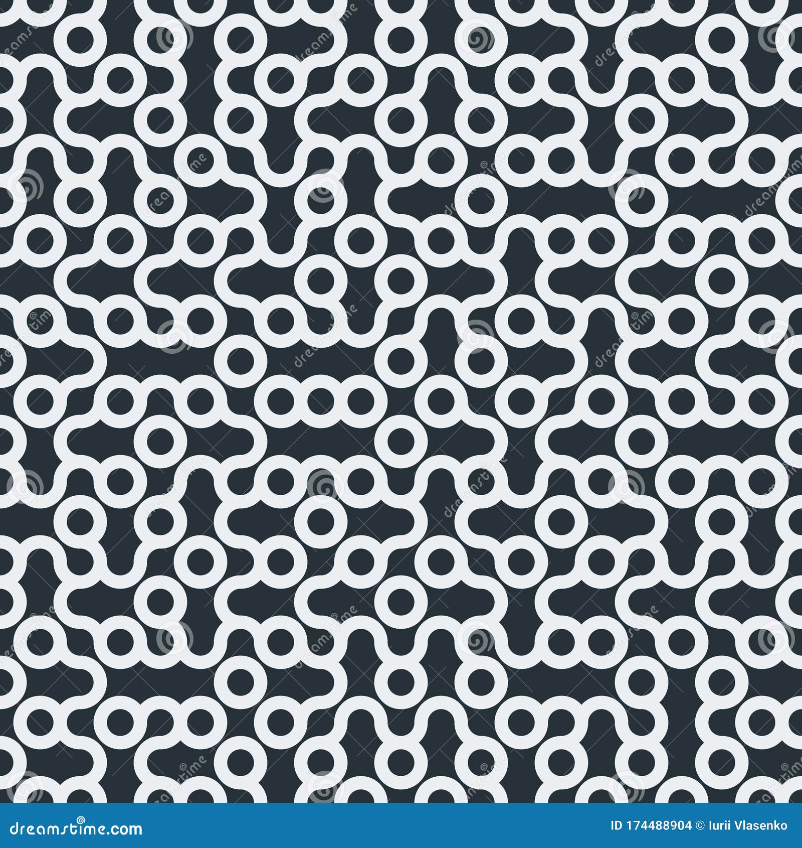 Truchet Random Pattern Generative Tile Art Background Illustration ...