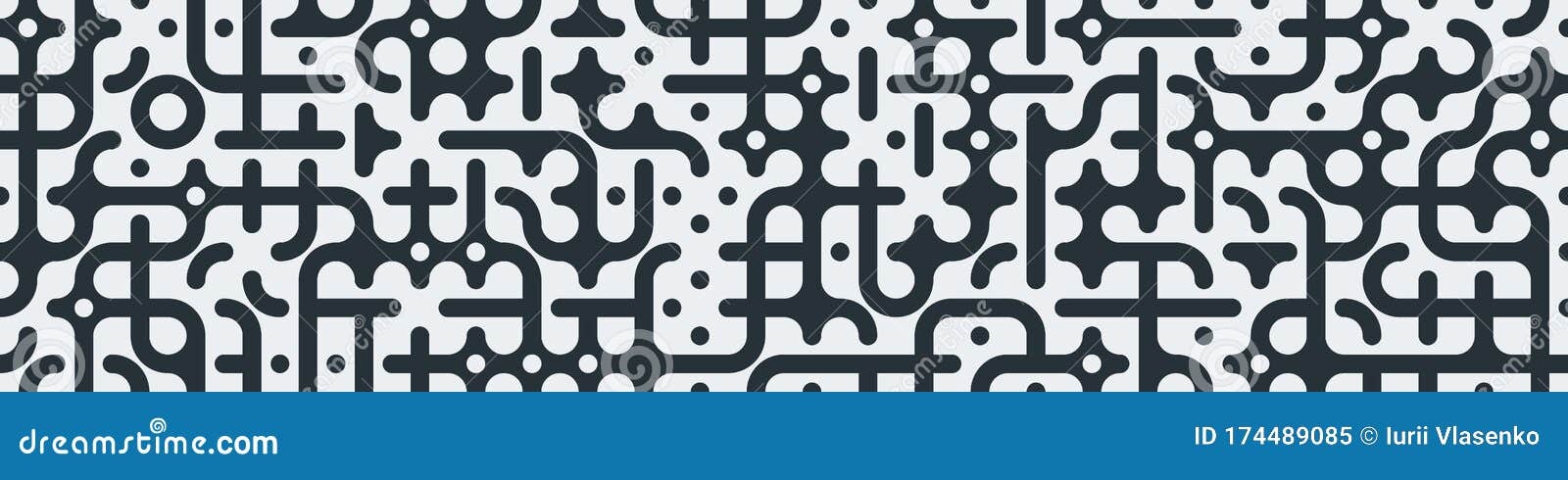 Truchet Random Pattern Generative Tile Art Background Illustration ...