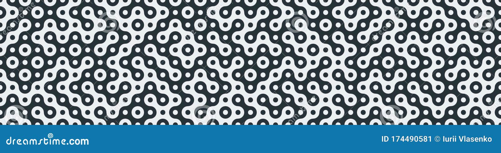 Truchet Random Pattern Generative Tile Art Background Illustration ...