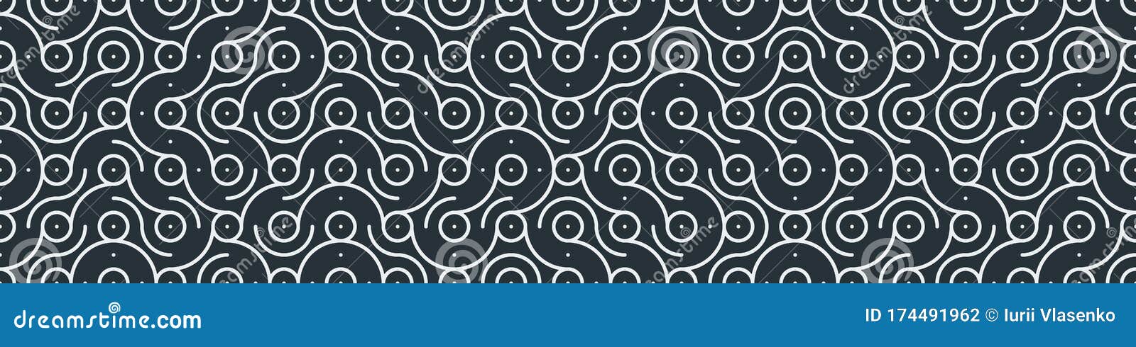 Truchet Random Pattern Generative Tile Art Background Illustration ...