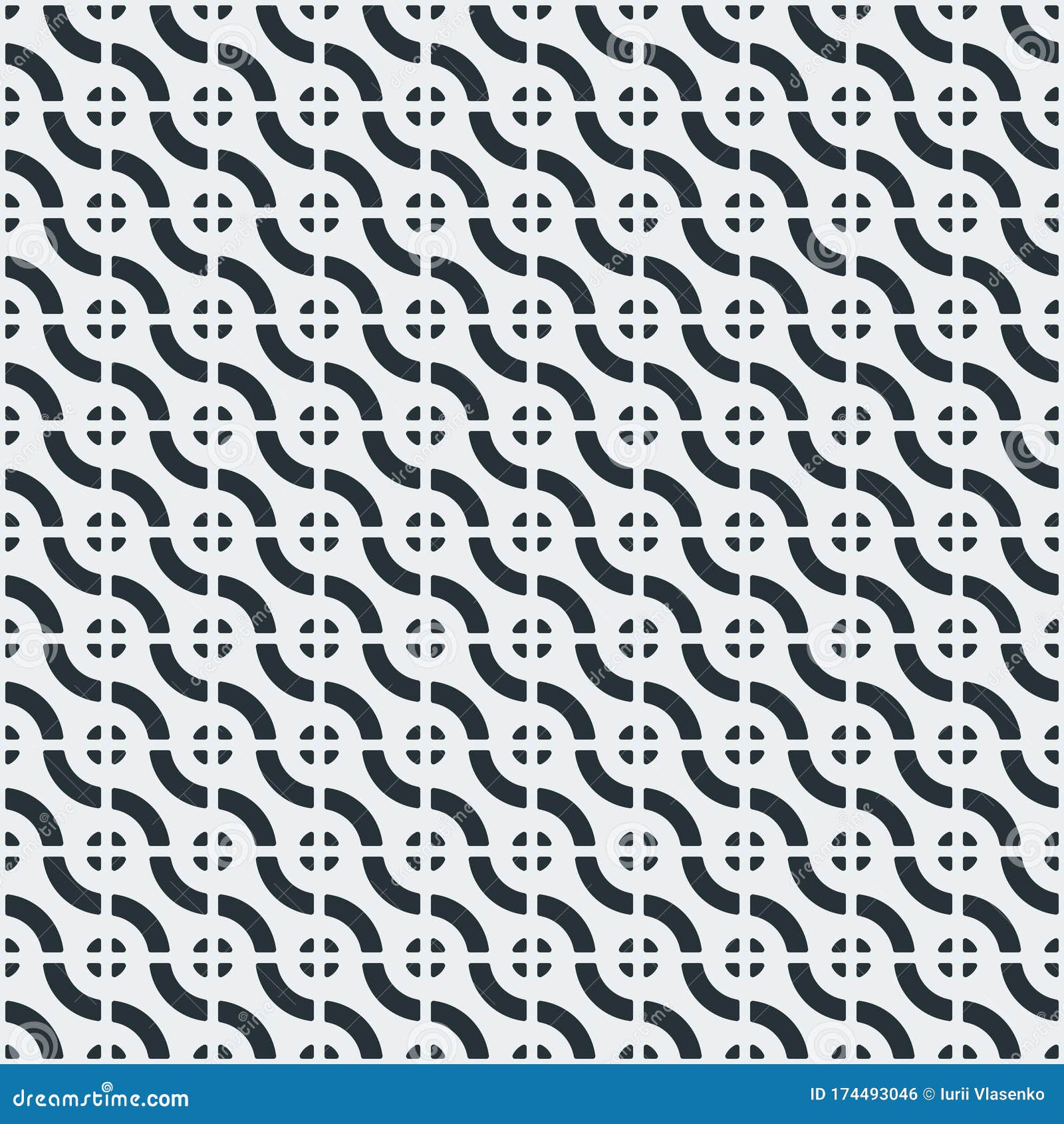 Truchet Random Pattern Generative Tile Art Background Illustration ...