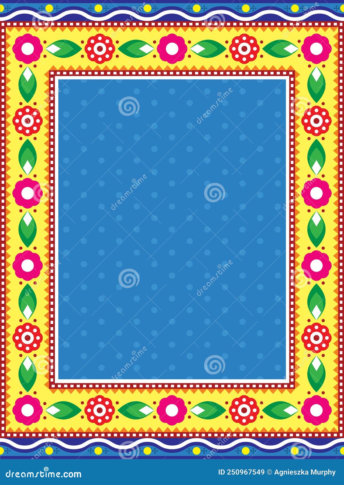 Indian or Pakistani Truck Art Vector Frame or Border Design Perfect for ...