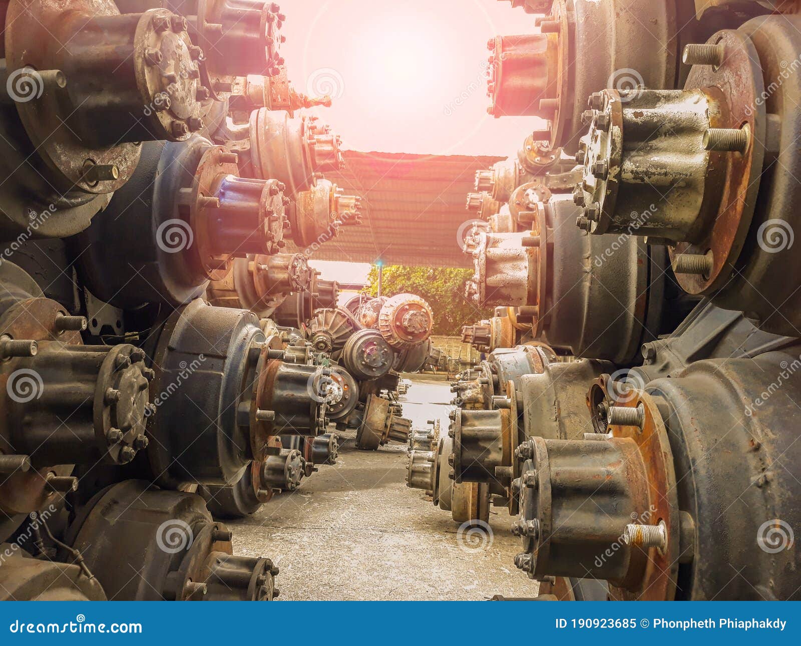 Truck Axle Cross Section Stock Photo | CartoonDealer.com #119615010