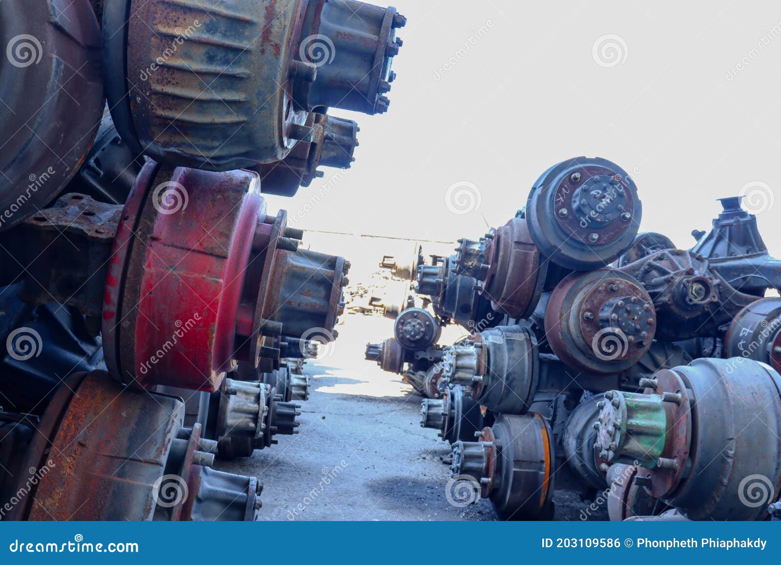 Truck Axle Cross Section Stock Photo | CartoonDealer.com #119615010