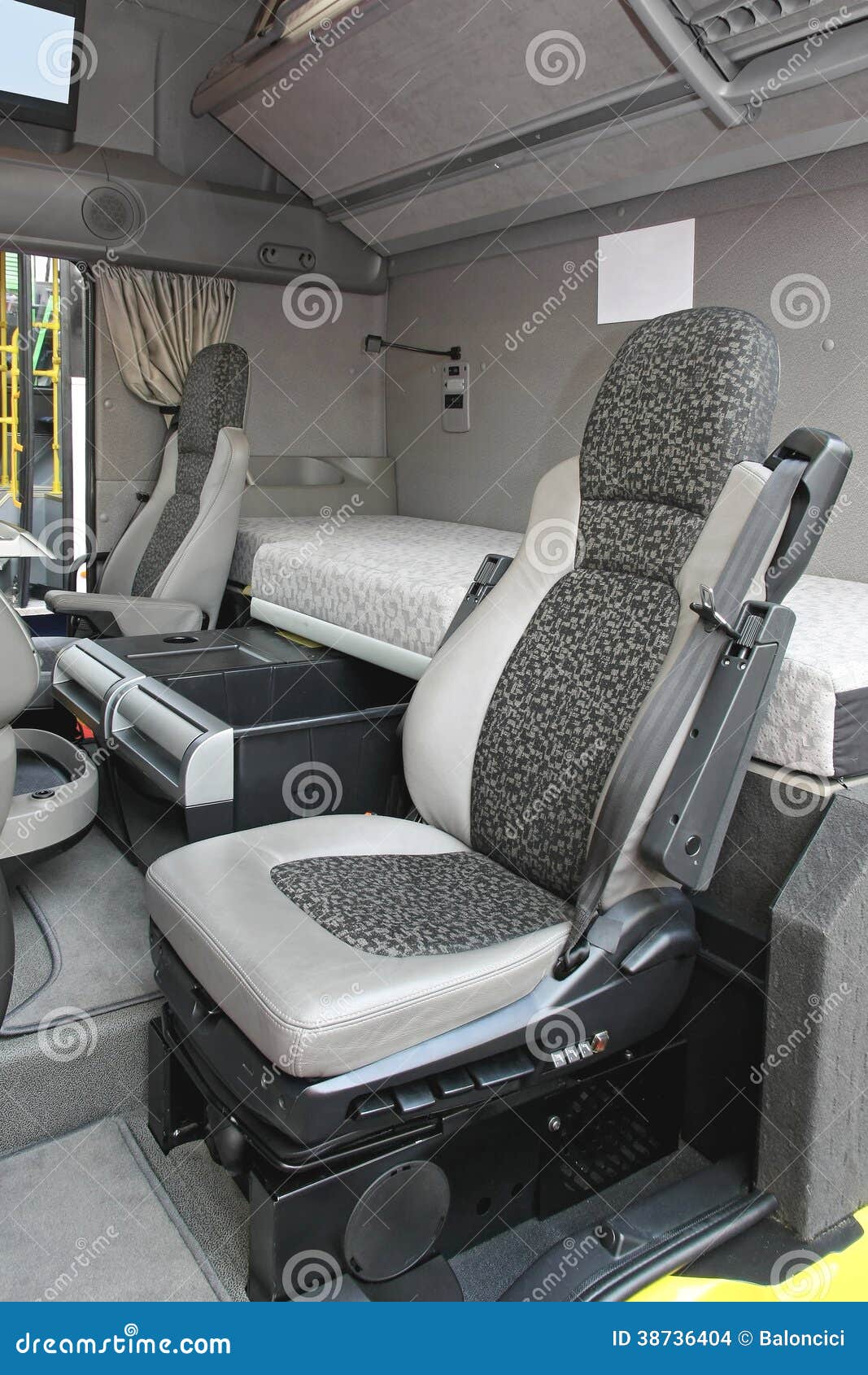 Truck cabin stock photo. Image of truck, iterior, logistic - 38736404