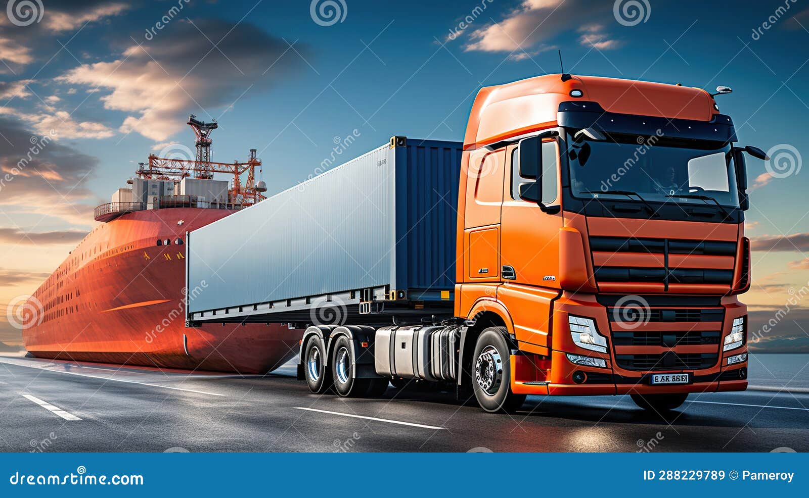 Truck, Container, and Cargo Ship Dynamics in the Transport Industry ...