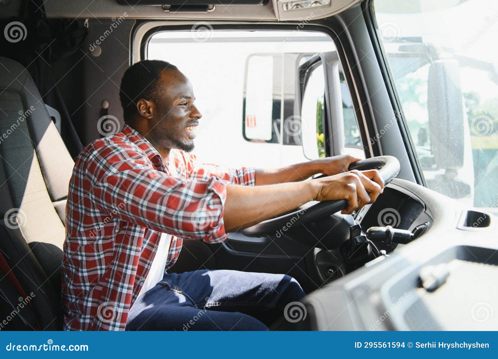 Truck Driver Gets Angry while Driving Stock Photo - Image of pandemic ...