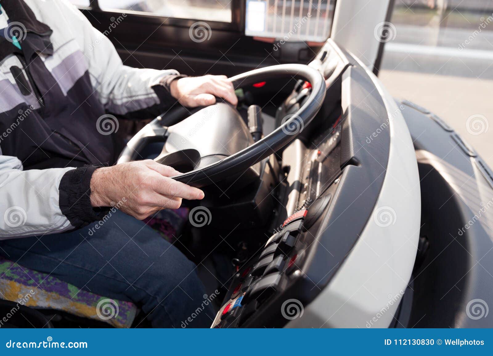 Truck driver. Trucker. stock photo. Image of transport - 112130830