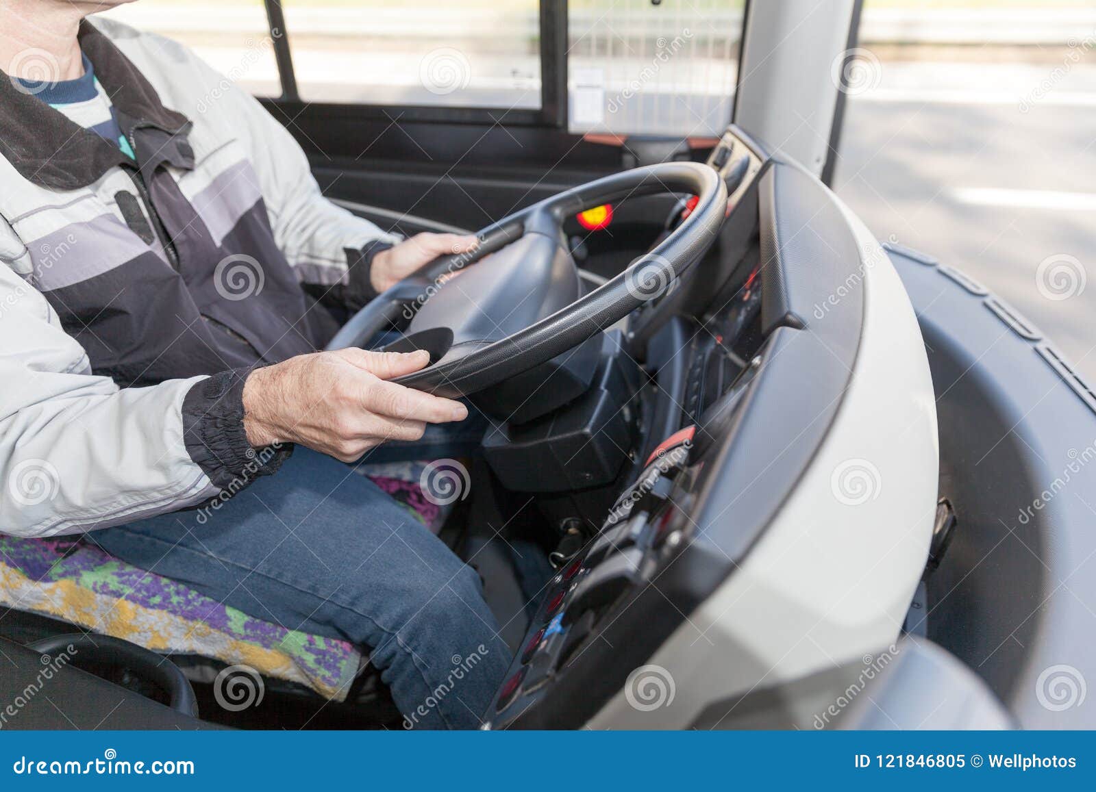 Truck driver stock image. Image of dashboard, truck - 121846805