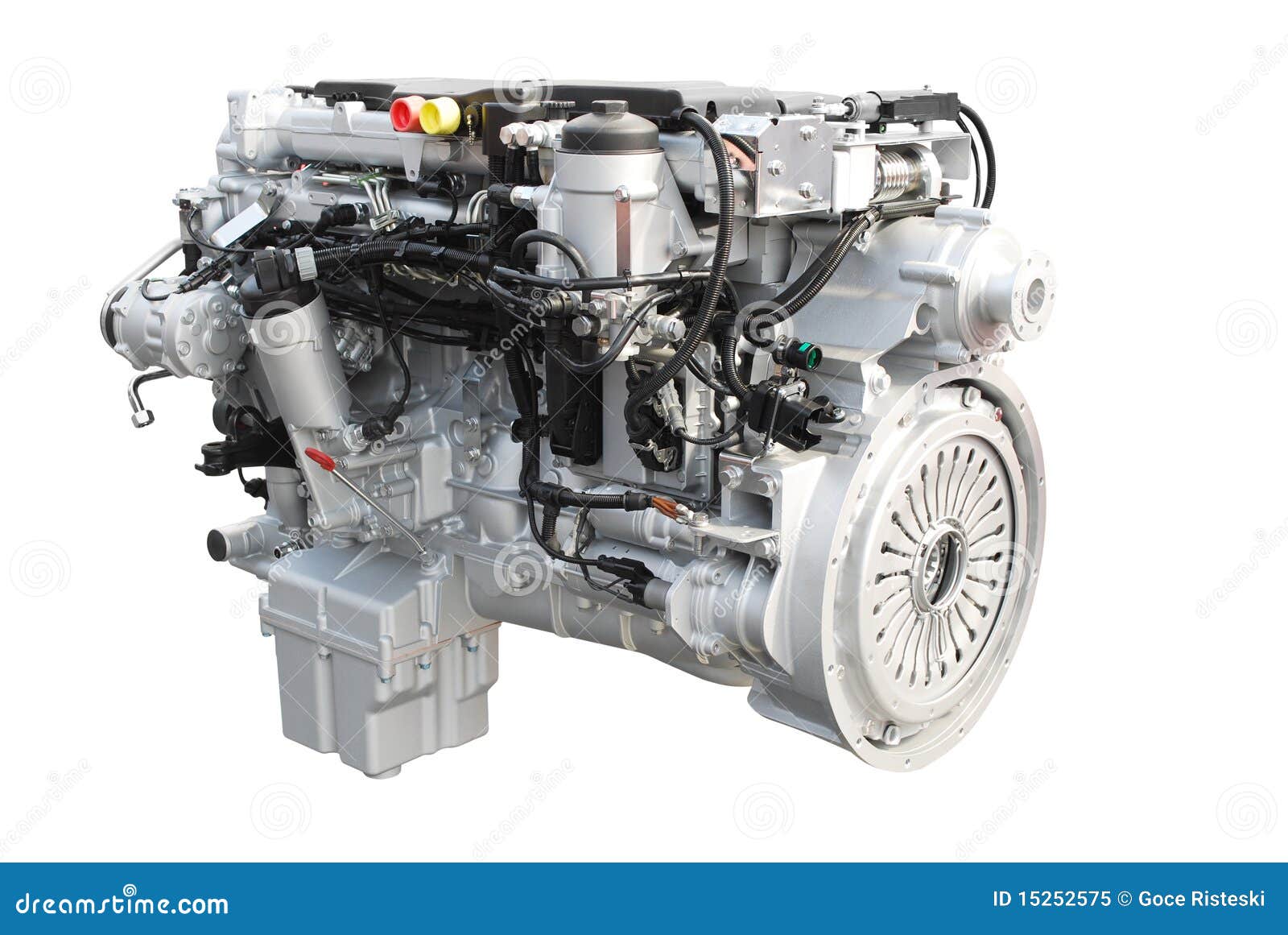 Truck engine stock image. Image of heavy, truck, bolt - 15252575
