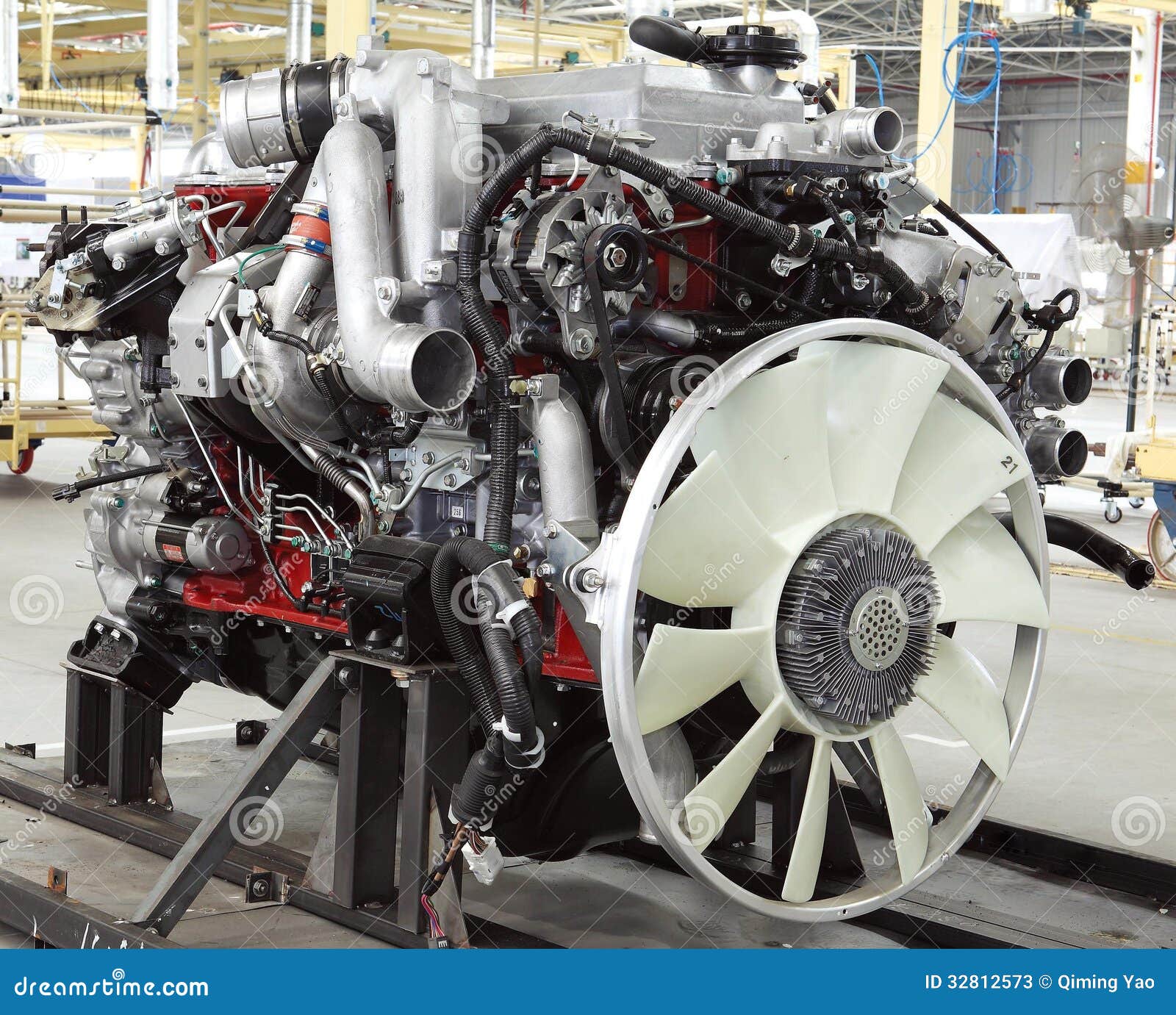 Truck engine stock image. Image of compression, business - 32812573