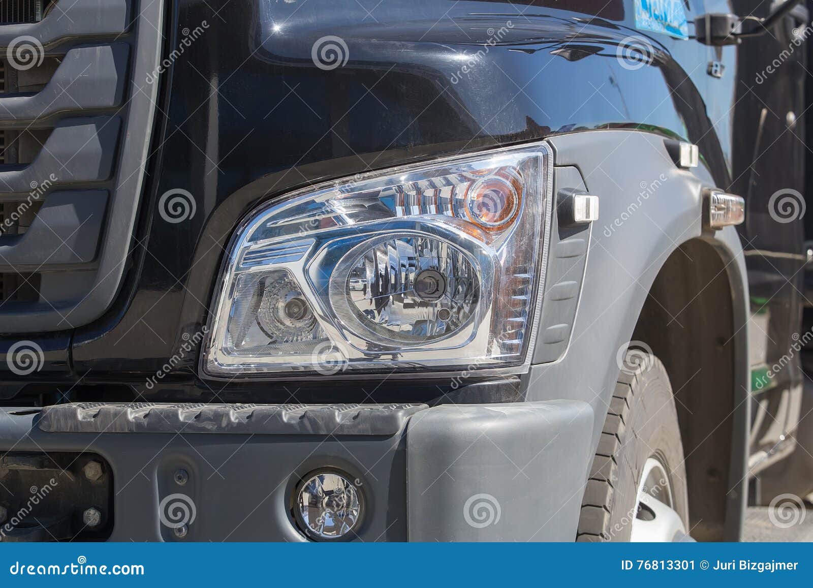 Truck front view stock image. Image of industry, road - 76813301