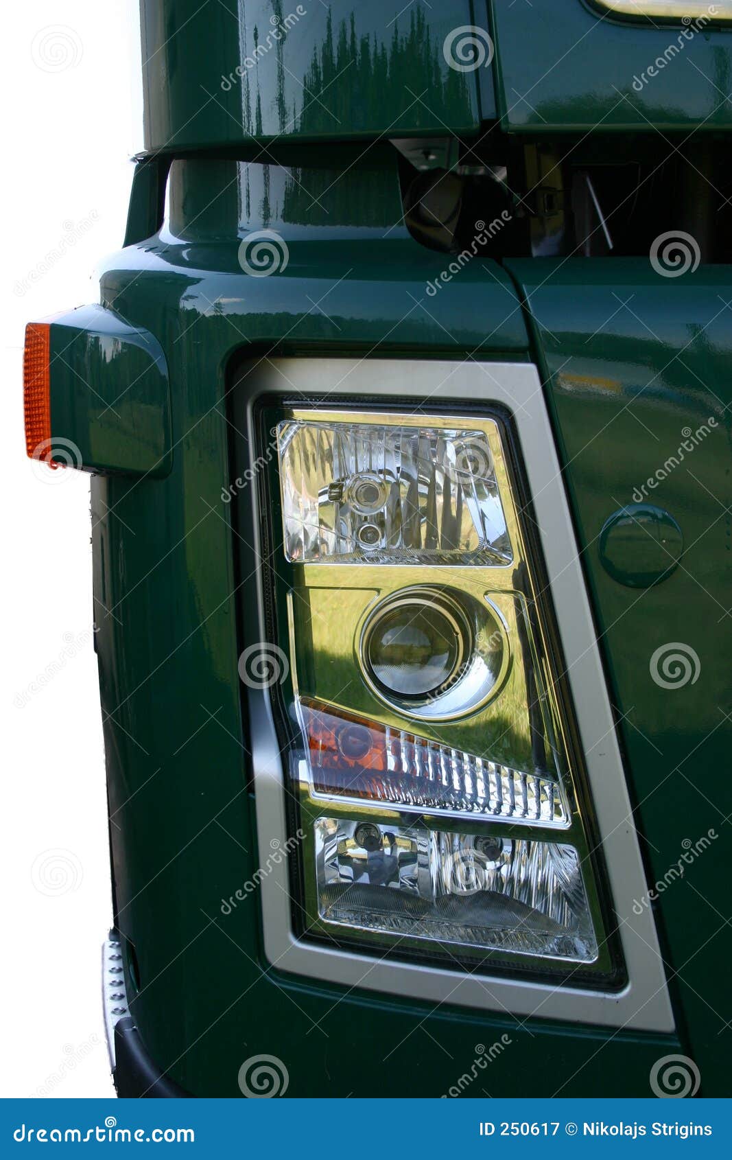 Truck headlight stock image. Image of road, shine, light - 250617