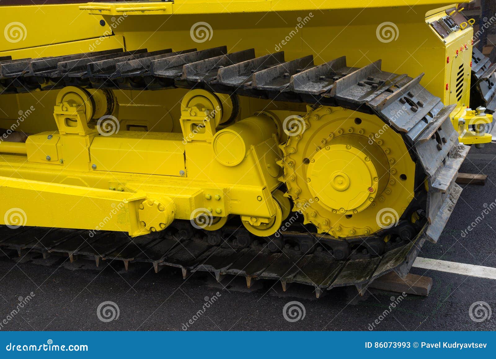 Truck of the Large Construction Vehicle Stock Image - Image of digger ...