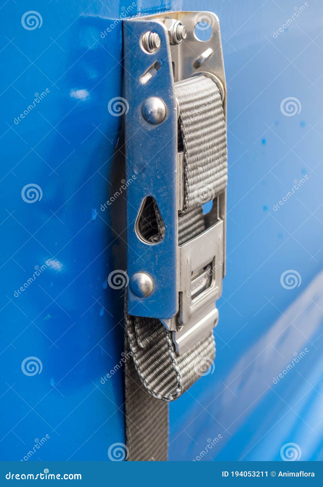 Lashing Strap For Safety On The Truck Stock Photography | CartoonDealer ...