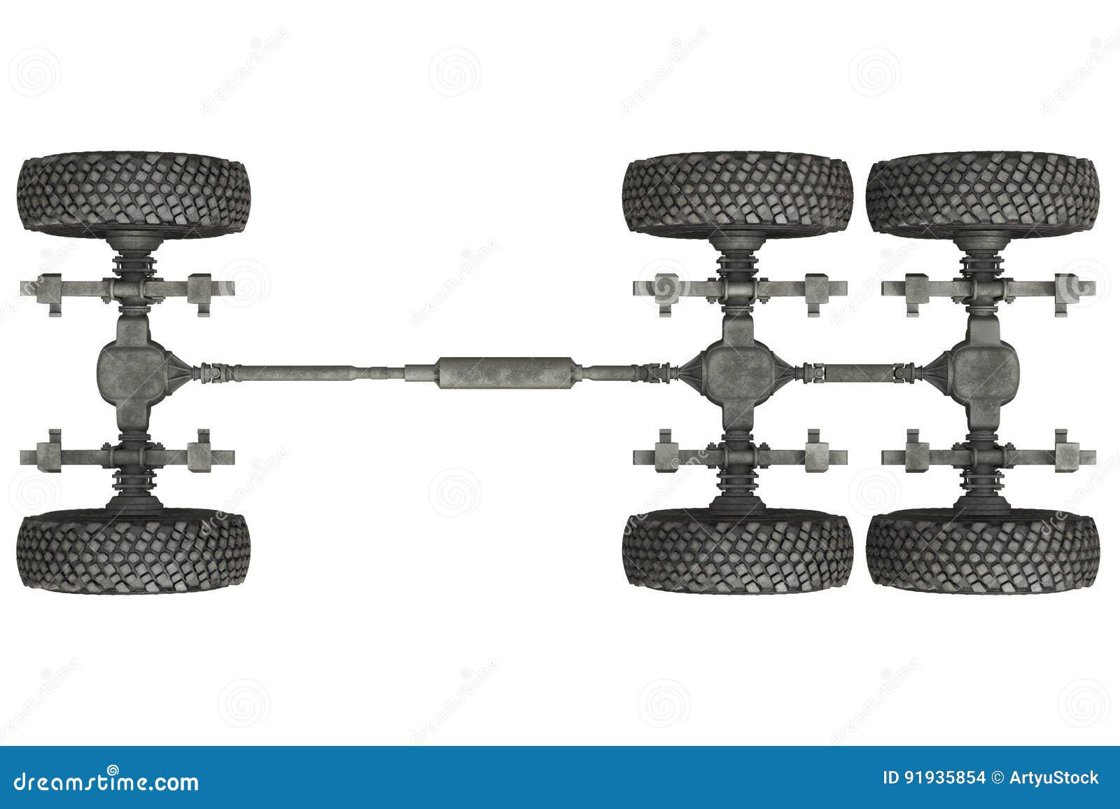 Desenho De Chassi De Caminhao Modelo 3D Do Chassi Do Caminhão Modelo