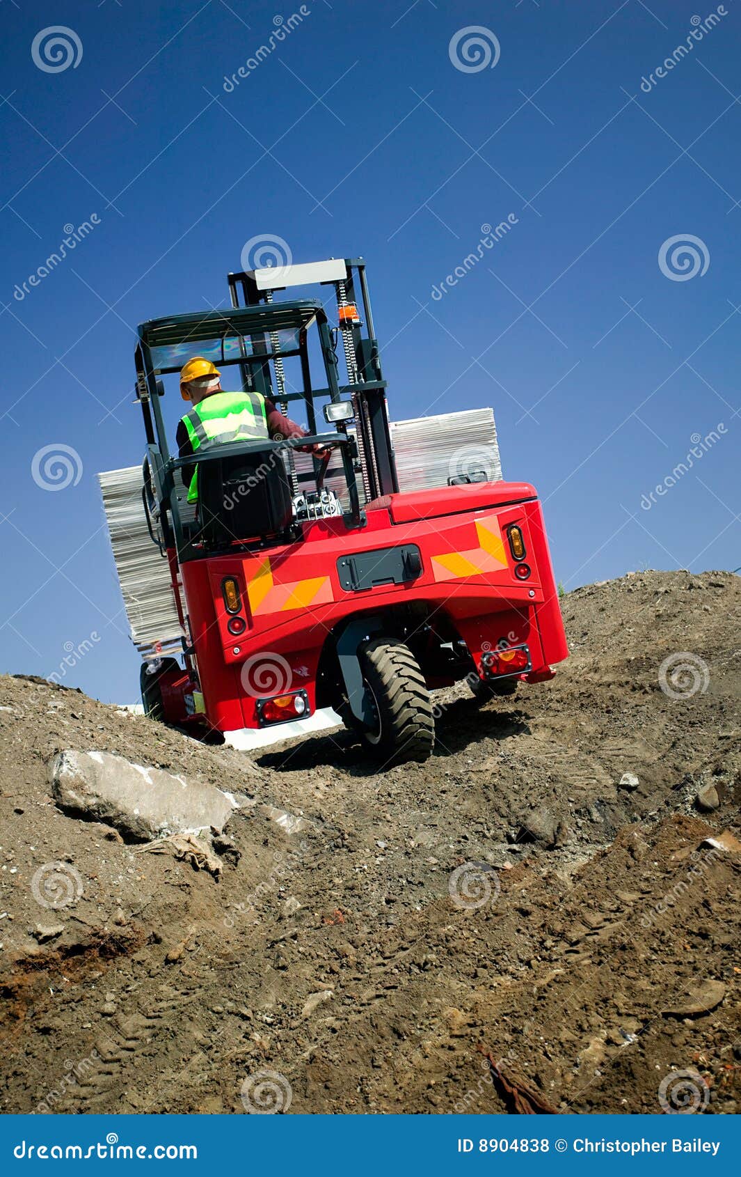 Truck Mounted Forklift Picture. Image: 8904838