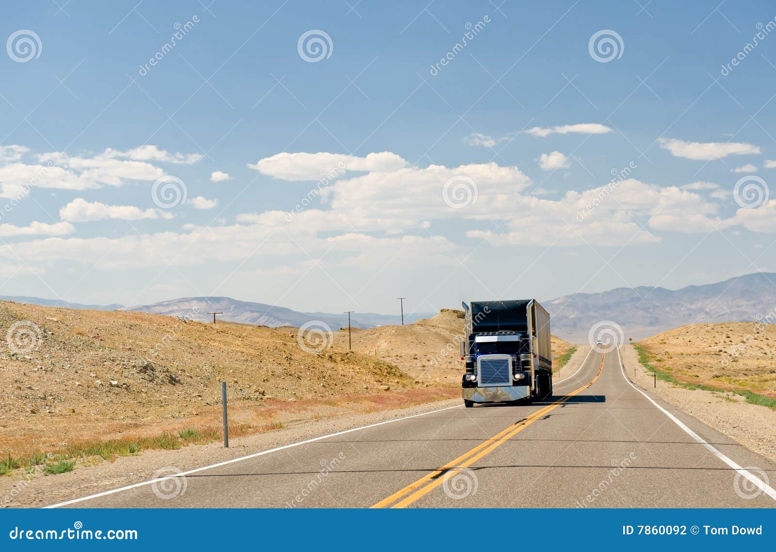 Truck In The Desert Stock Image | CartoonDealer.com #7070701