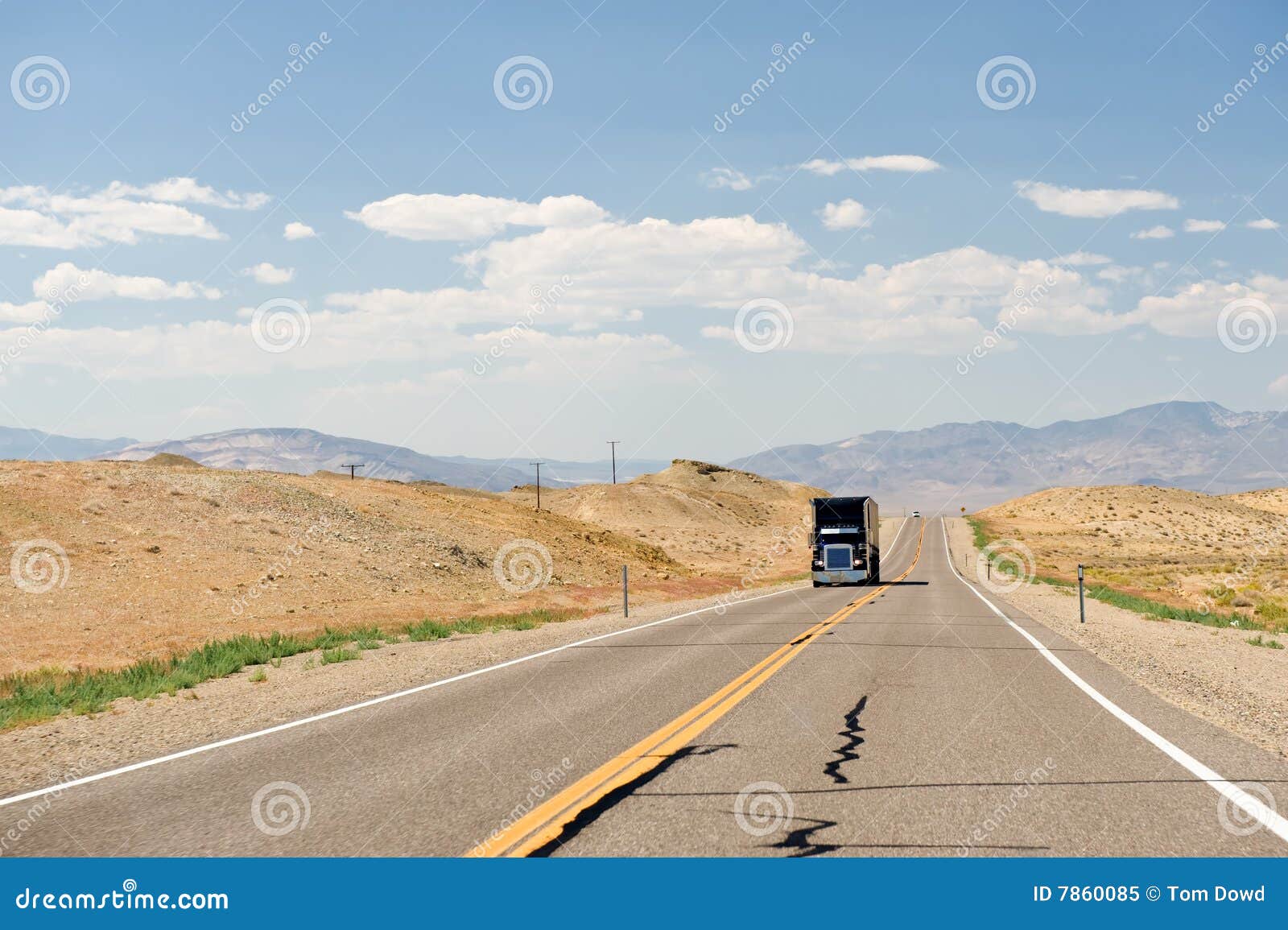 Truck In The Desert Stock Image | CartoonDealer.com #7070701