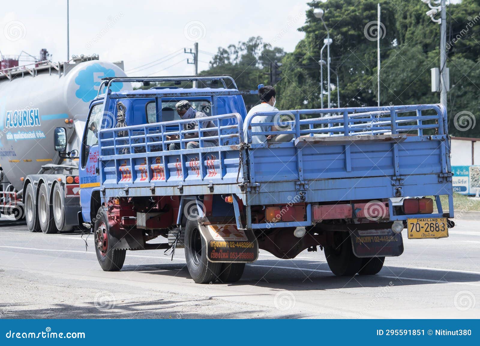 Truck of Nim See Seng Transport Editorial Photo - Image of ...