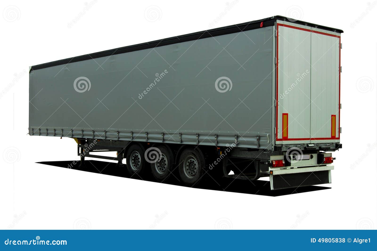 Truck semi trailer stock photo. Image of semi, fast, freight - 49805838