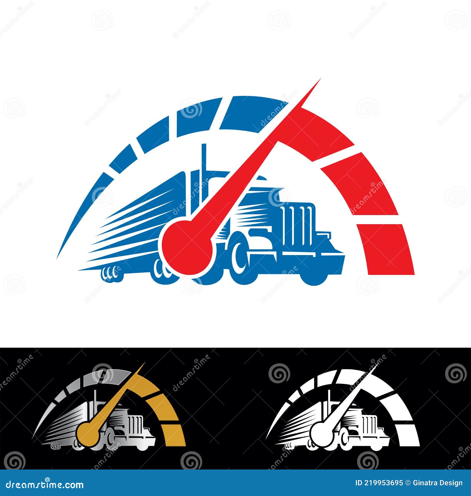 Truck Speed Vector Sign stock vector. Illustration of lorry - 219953695