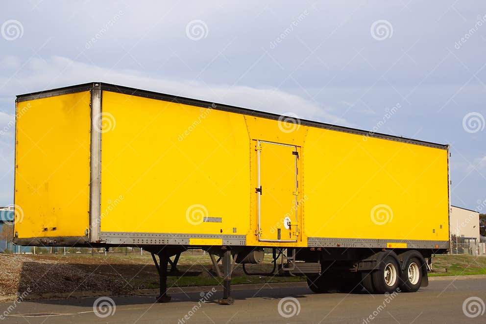 Truck trailer stock photo. Image of transport, shipping - 2451672