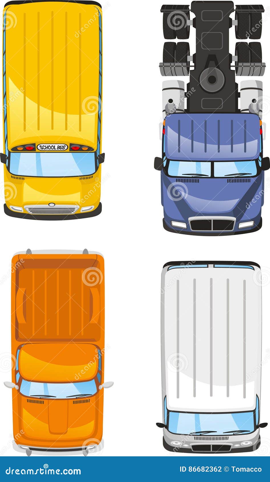Truck and Van Illustrations Stock Illustration - Illustration of sports ...