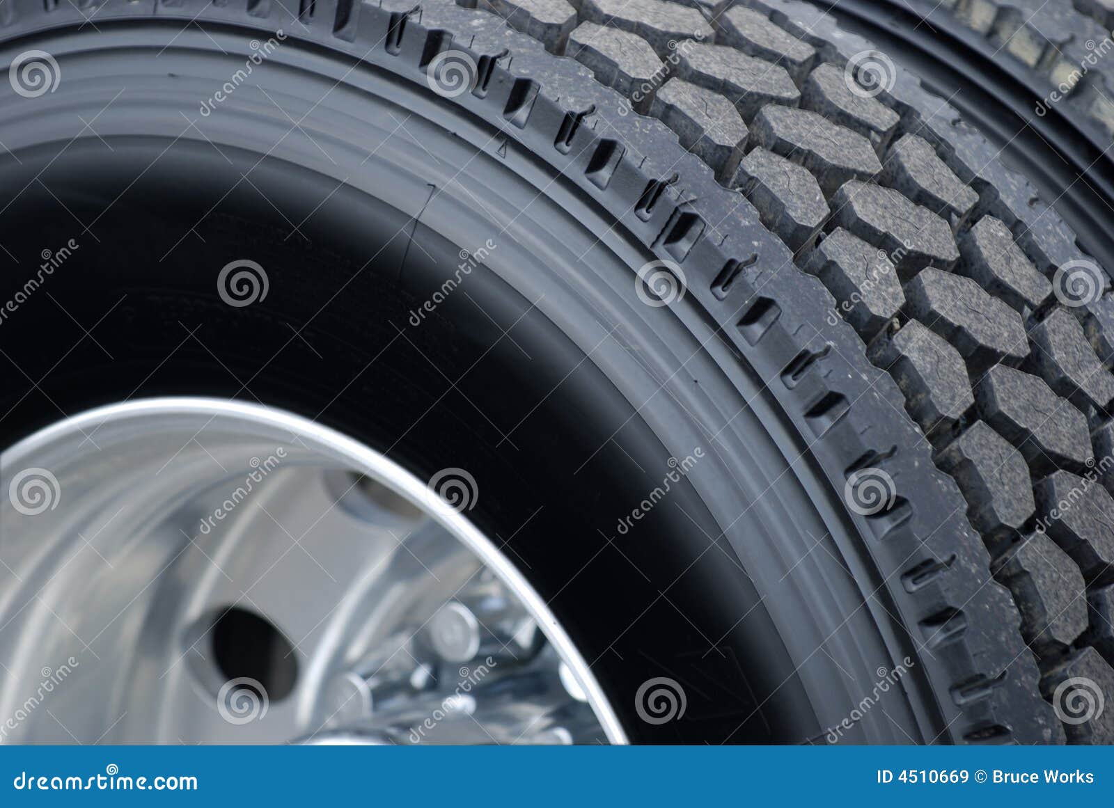 Truck Wheel stock image. Image of delivery, truck, highway - 4510669