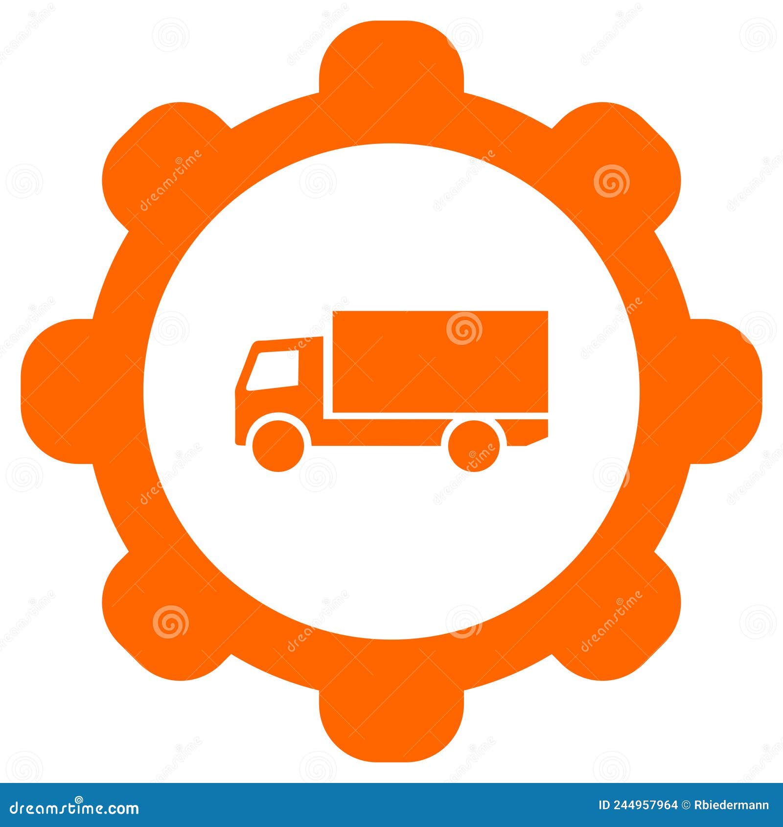 Truck and wheel stock vector. Illustration of machine - 244957964