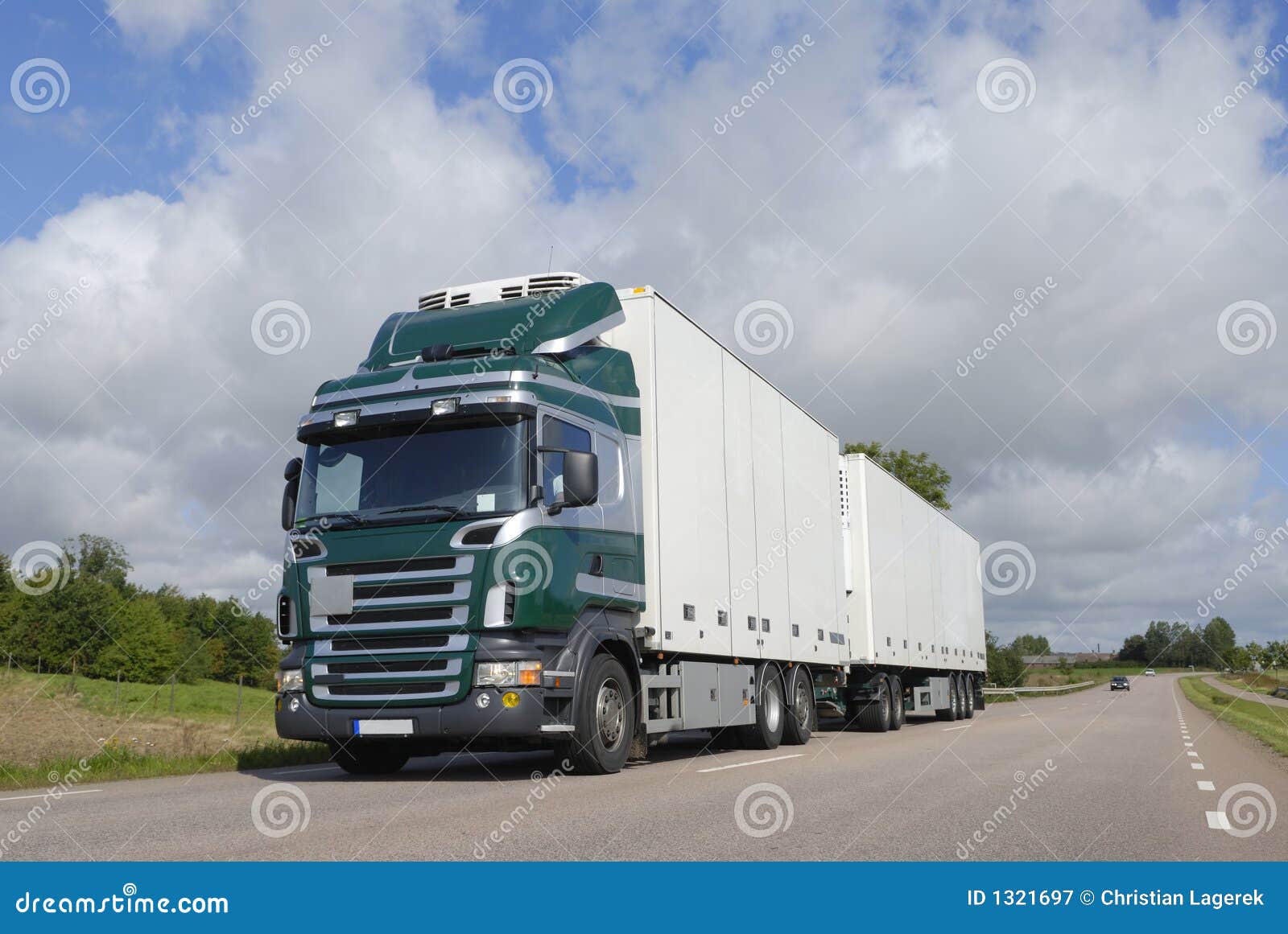 Trucking stock image. Image of route, traffic, industry - 1321697
