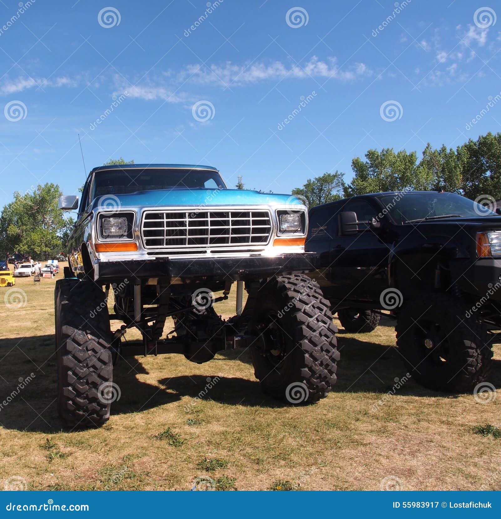 Big Trucks With Big Rims