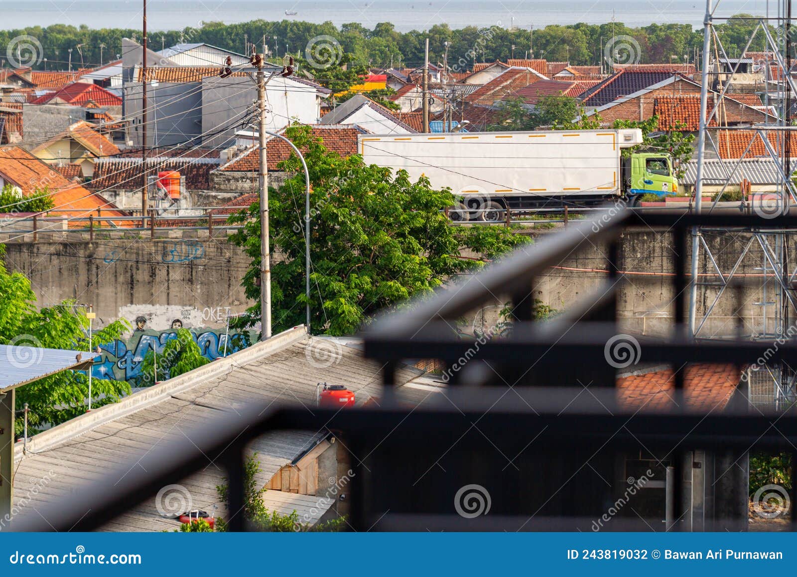 Trucks Loaded with Basic Necessities Remain Fully Operational during ...