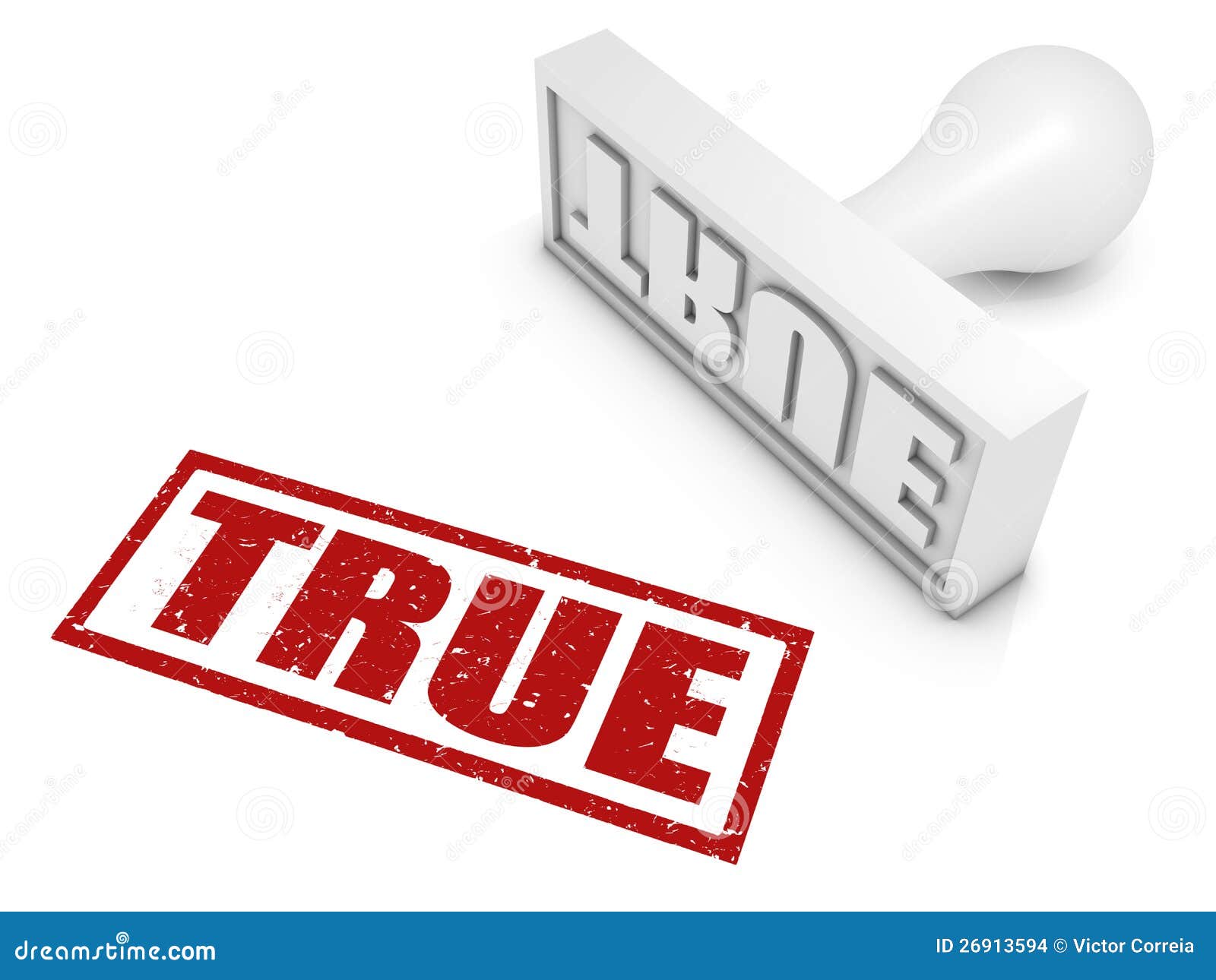 True stock illustration. Illustration of concepts, positivity - 26913594