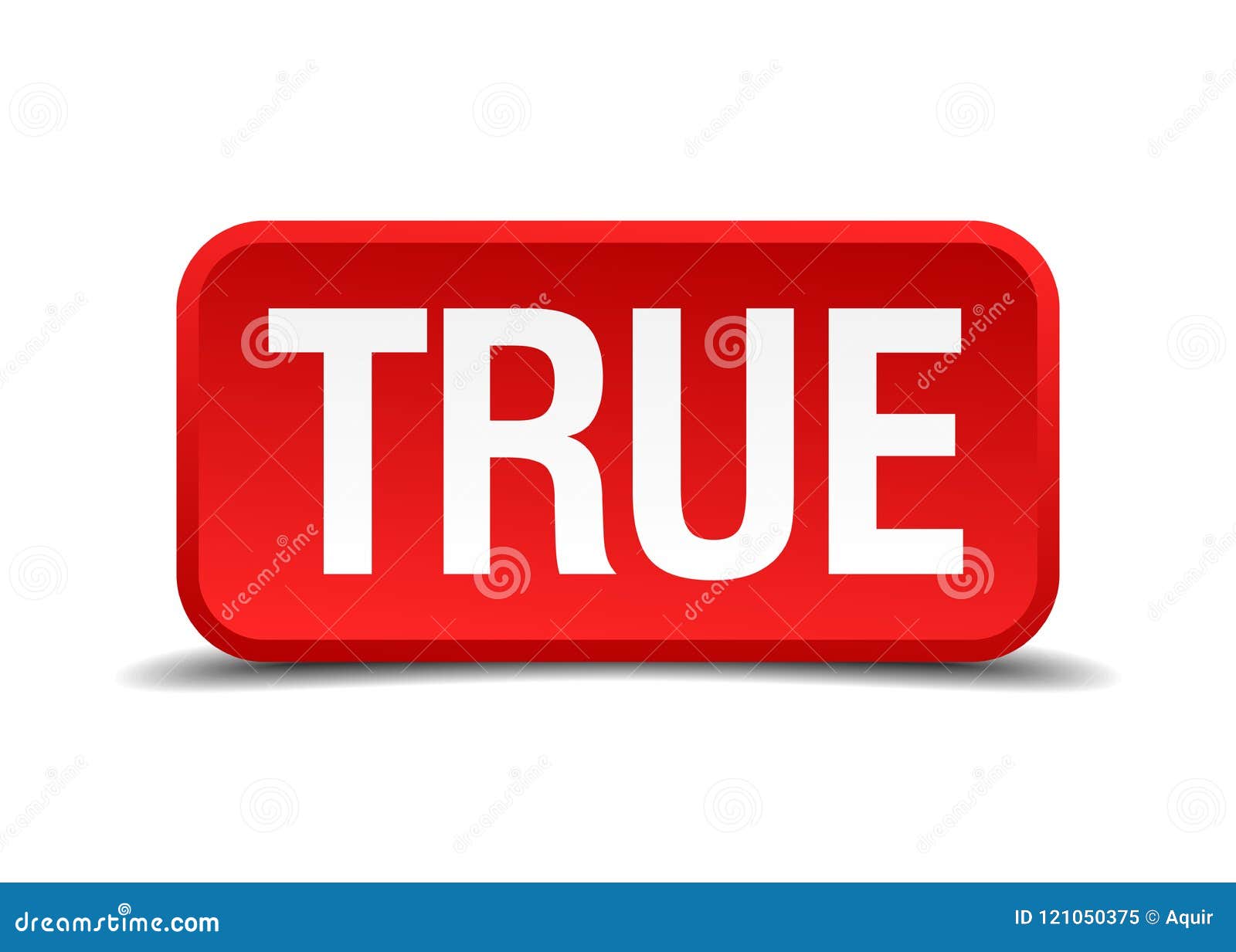 True button stock vector. Illustration of isolated, vector - 121050375