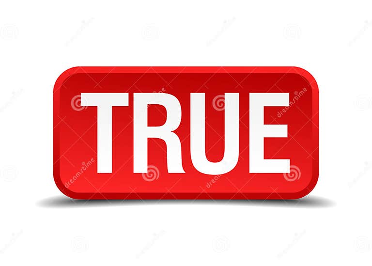 True button stock vector. Illustration of isolated, vector - 121050375