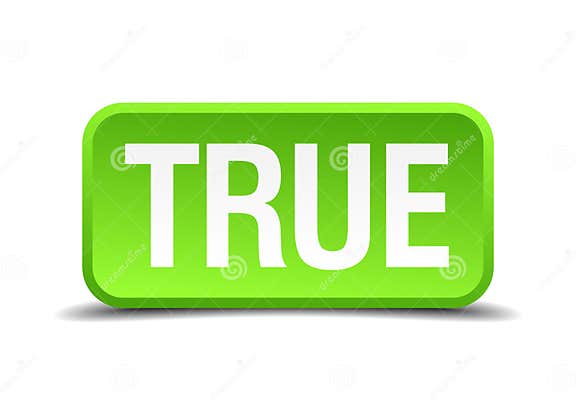 True button stock vector. Illustration of threedimensional - 121128689