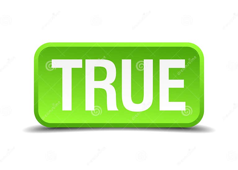 True button stock vector. Illustration of threedimensional - 121128689