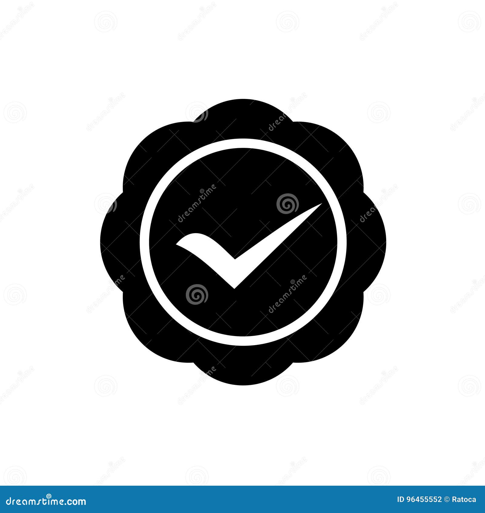 Yes, True, Check Mark Icon, Approve, Mark Cartoon Vector ...