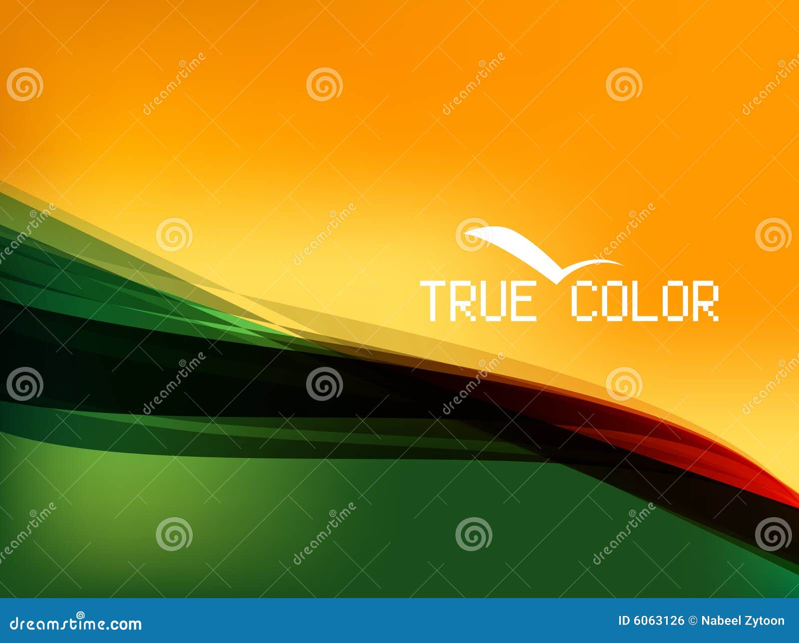 True Color Background Vector Illustration | CartoonDealer.com #6064028