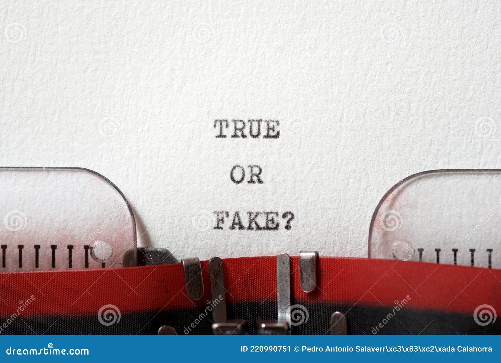 True or fake stock image. Image of phrase, false, question - 220990751